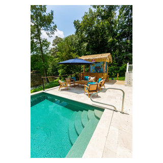 Milton Pond View Oasis - Beach Style - Pool - Other - by Ashton Pools ...