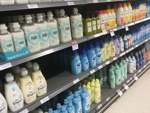 Waitrose laundry aisle!