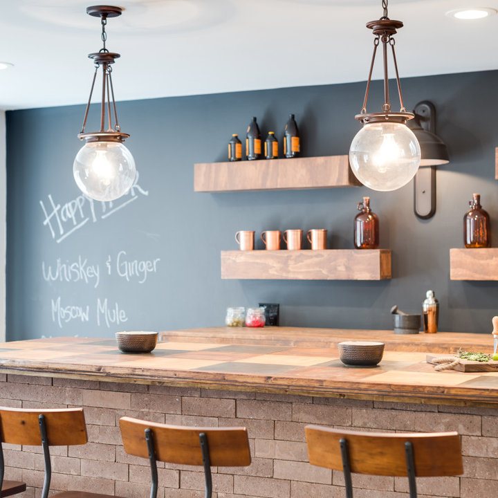 75 Beautiful Single-wall Home Bar Ideas & Designs - April 2025 | Houzz AU