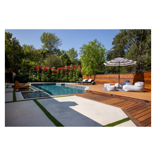 Complete Backyard Remodel in Sherman Oaks - Pool - Los Angeles - by ...