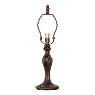 9" High Fleur Base - Traditional - Lamp Bases - by Meyda Lighting | Houzz