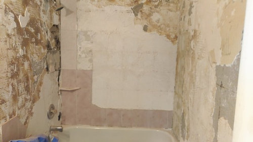 Waterproofing/Redguard after drywall compound applied