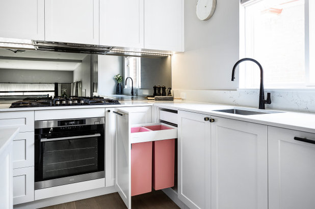 Everything You Need to Know About Under-Bench Bins | Houzz AU