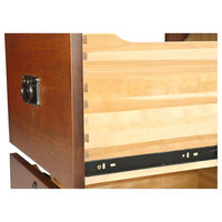 Crafters and Weavers Arts and Crafts 2-Drawer Wood File Cabinet in ...