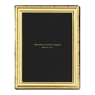Cunill 24K Gold Plated Cleo Picture Frame, 8"x10" - Contemporary ...