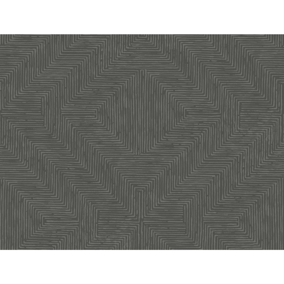 Diamond Channel Wallpaper - Contemporary - Wallpaper - by York ...