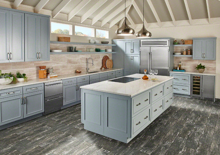 Vintage Silver Matte Porcelain Tile, Large, 8"x36" Tiles - Traditional ...