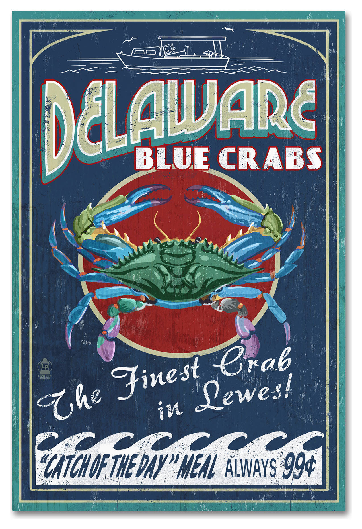 Lantern Press 'Animal 58' Canvas Art, 22"x32" - Beach Style - Prints ...