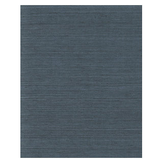 Plain Indigo Grass Wallpaper - Traditional - Wallpaper - by York ...