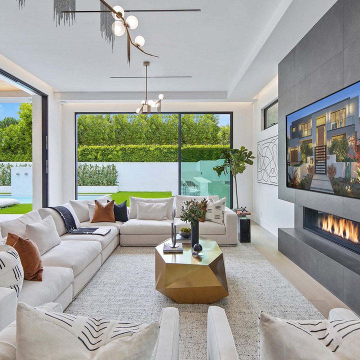 Modern Fireplace Ideas - Photos & Ideas | Houzz