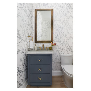 McLean Farmhouse Update - Powder Room - DC Metro - by Waterlily ...