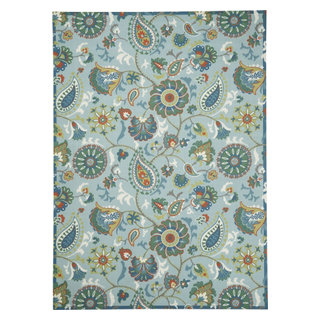 Nourison SUN N SHADE Traditional Rugs SND73, 10'X13' - Mediterranean ...
