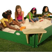 Sandbox 5'x10' With Seats and Cover Included - Contemporary - Sandboxes ...