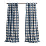 Grainger Buffalo Check Blackout Window Curtain - Farmhouse - Curtains ...