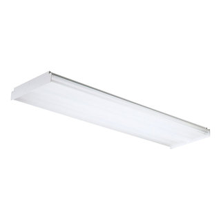 Fluor 4-Light Ceiling Lamp, Clear - Contemporary - Flush-mount Ceiling ...