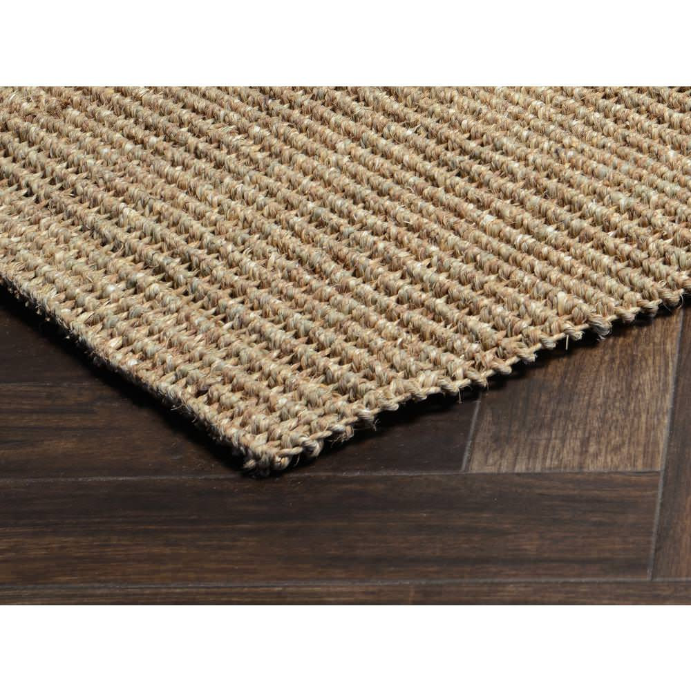 Shore Hand-Woven Seagrass Area Rug Natural 4X6 - Beach Style - Area ...