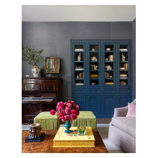 Colorful New Build - Transitional - Houston - by Lynn Holender Designs ...