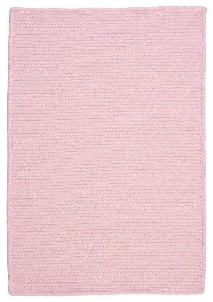 Westminster Rug, Blush Pink, 10' Square, 10' Square - Contemporary ...