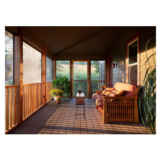 KCMO Porch and House Addition - Traditional - Veranda - Kansas City ...