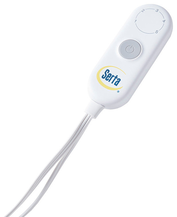 Serta Printed Plush Heated Throw, Tan, 50x60" - Contemporary - Throws ...