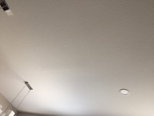 Ceiling Drywalll seams showing - is it acceptable?