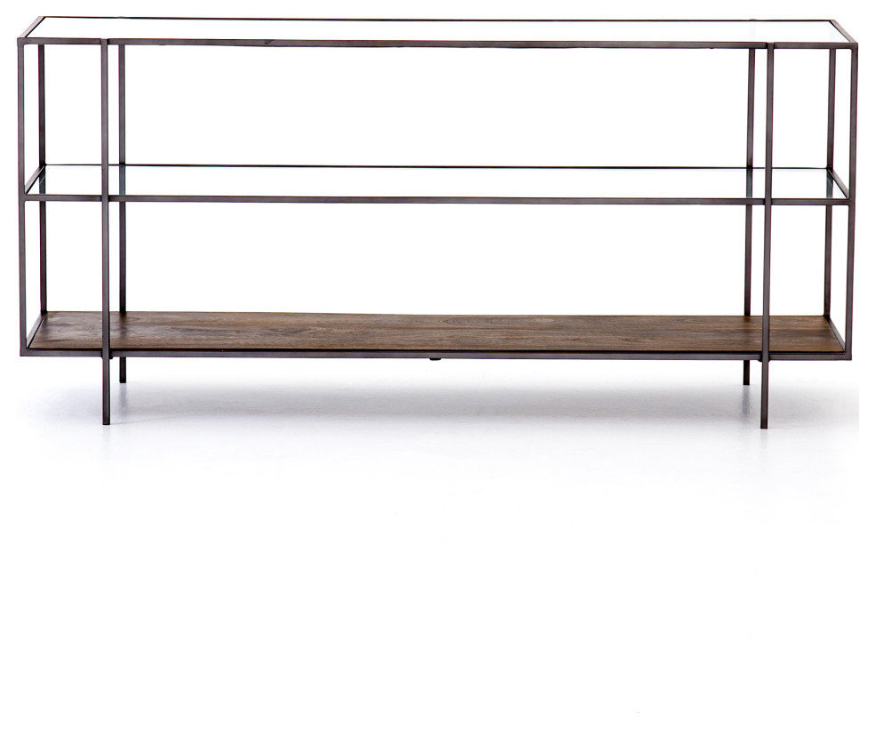 Byron Media Console - Industrial - Entertainment Centers And Tv Stands ...