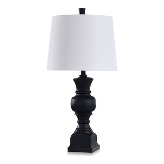 Traditional Table Lamp Wood Grain Texture Onyx - Traditional - Table ...