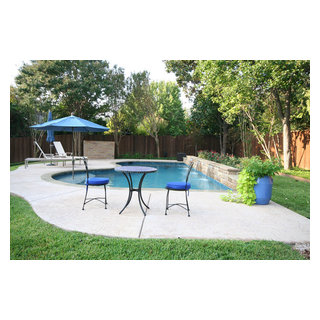 Freeform Pools - Pool - Dallas - by Pulliam Pools | Houzz AU