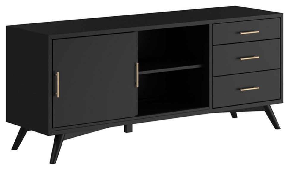 Home Square 2 Piece Set with TV Console and Multifunction Chest in ...