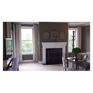 More simple yet sophisticated Side Panel Drapes by Delmarva blinds ...