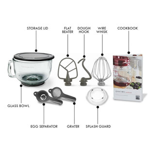 Kenmore KKEOVSMR Ovation Stand Mixer, Burgundy, 5 Qt - Mixers - by Life ...