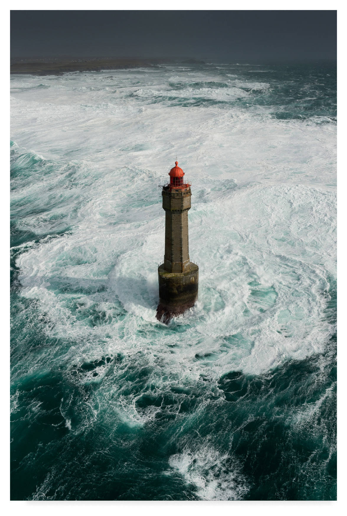 "Power of the Ocean" by Mathieu Rivrin, Canvas Art, 22"x32" - Beach ...