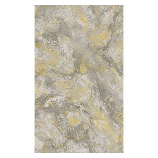 Elegant Marble Design Non Woven Wallpaper, Double Roll - Contemporary ...