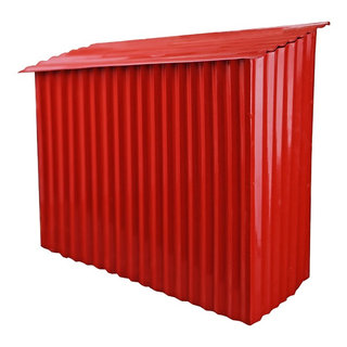 NACH Farm Shed Mailbox Red - Contemporary - Mailboxes - by NACH | Houzz