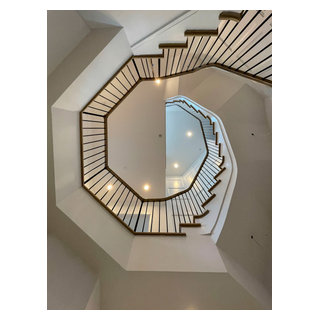 100_Hexagonal Floating-Staircase, Bethesda MD 20817 - Transitional ...