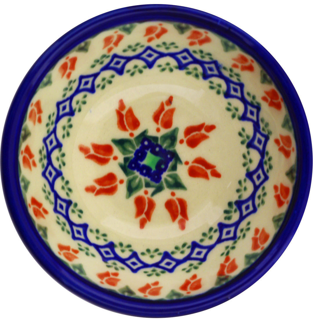 Polmedia Polish Pottery 4" Stoneware Bowl - Traditional - Dining Bowls ...