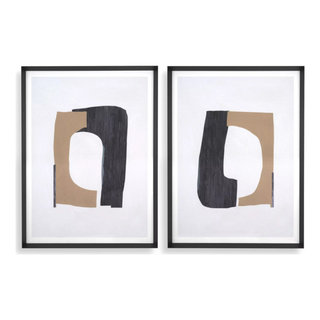 Minimalist Art Prints (2) | Eichholtz Cardboard Cutouts - Contemporary ...