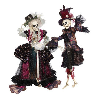 Mark Roberts 2020 Collection Regal Fashion Skeleton, Assortment of 2 ...
