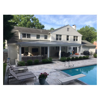 Potomac Backyard Makeover - Contemporary - Patio - DC Metro - by Great ...