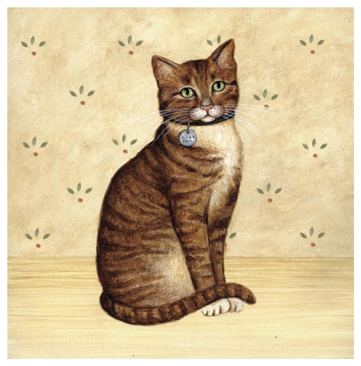 "Country Kitty IV" Digital Paper Print by David Carter Brown, 20"x20 ...