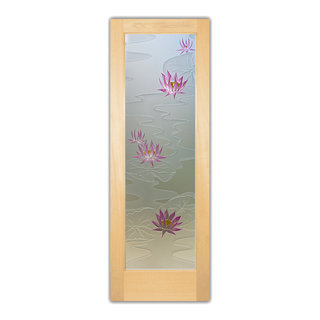 Interior Prehung Door or Interior Slab Door - Lily Pads & Lotus ...