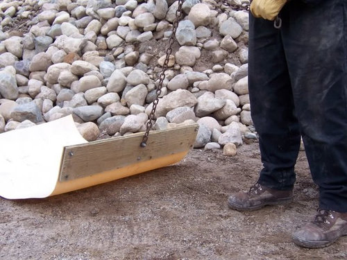 Hauling Rocks on a Stone Boat, Sled, or Dolly