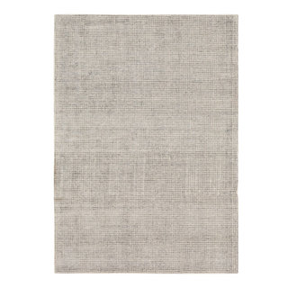 Karastan Matrix Steel Gray Area Rug, 4'x6' - Transitional - Area Rugs ...