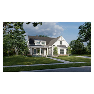 The Maxine House Plan 1655 - Farmhouse - Exterior - Other - by Donald A ...