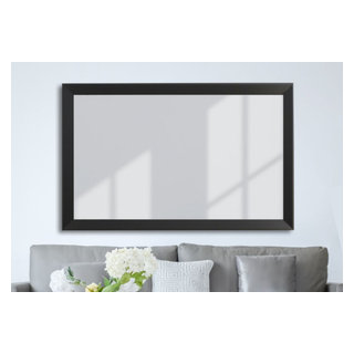 LaRue Framed Wall Mirror, 36" X 54" - Transitional - Bathroom Mirrors ...