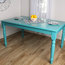 Turin Wood Farmhouse Dining Table - Traditional - Dining Tables - by ...