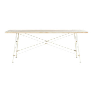 Safavieh Cyprus Rectangle Coffee Table - Farmhouse - Coffee Tables - by ...