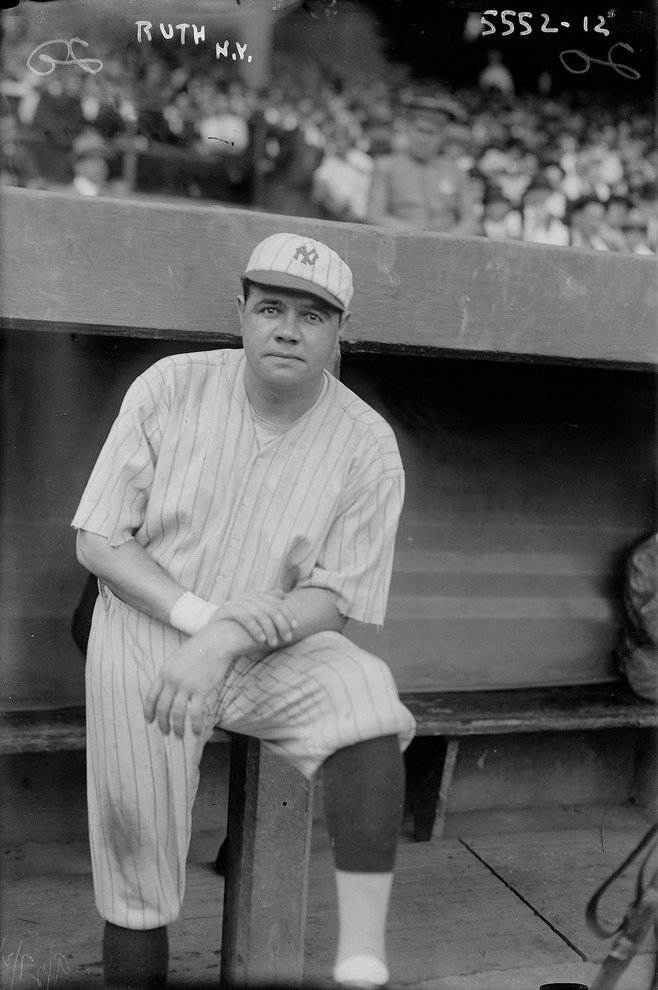Babe Ruth, New York Print, 16" x 20" - Contemporary - Prints And ...