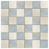 Artisan Ceramic Floor and Wall Tile, Damero Azul, Sample - Farmhouse ...