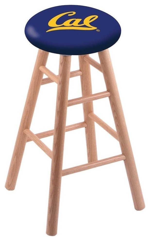 Cal Bar Stool, Natural - Contemporary - Bar Stools And Counter Stools ...